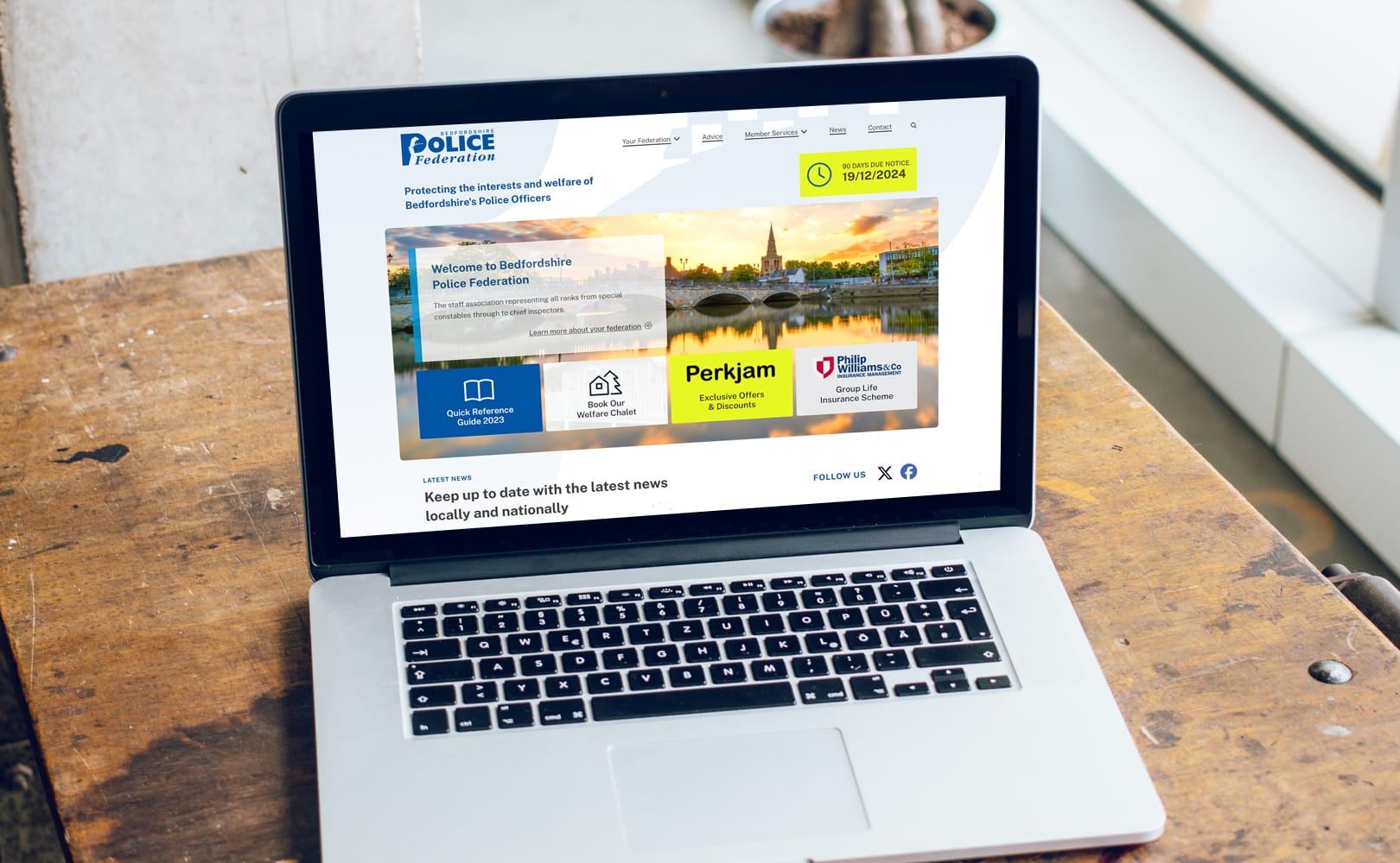 Bedfordshire Police Federation Website Migration and Redesign - Ballyhoo