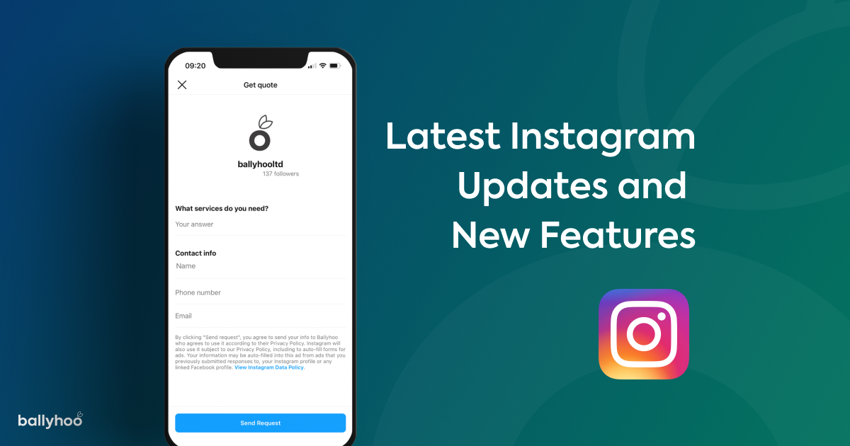The Latest Instagram Updates & New Features - June 2022 - Ballyhoo